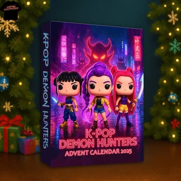 Auledio K-Pop Demon Hunters Adventskalender 2025 – 24 dage 2D ...