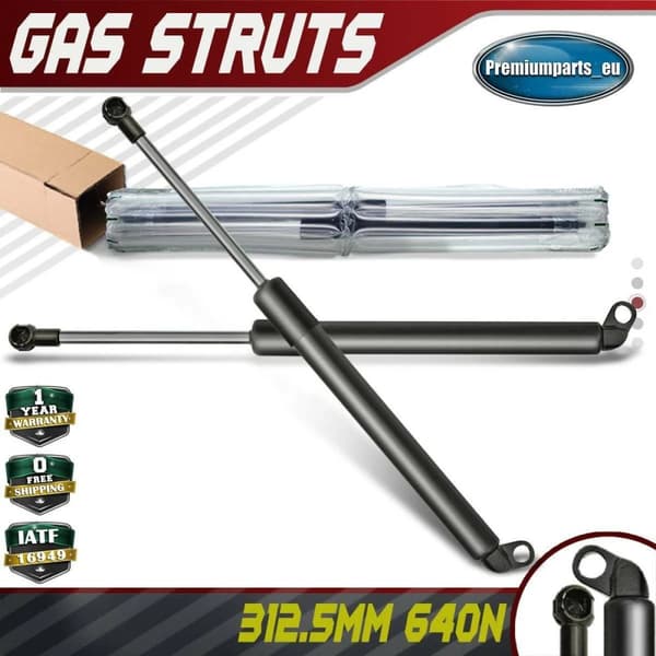 2x Universal Gas Struts for Trailer Box Caravans Camper Canopy 312.5 MM ...