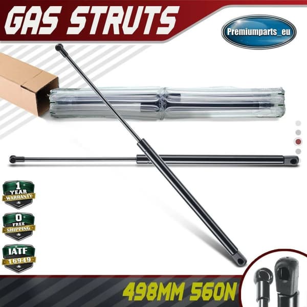2x Universal Gas Struts for Trailer Box Caravans Camper Canopy 498 MM ...