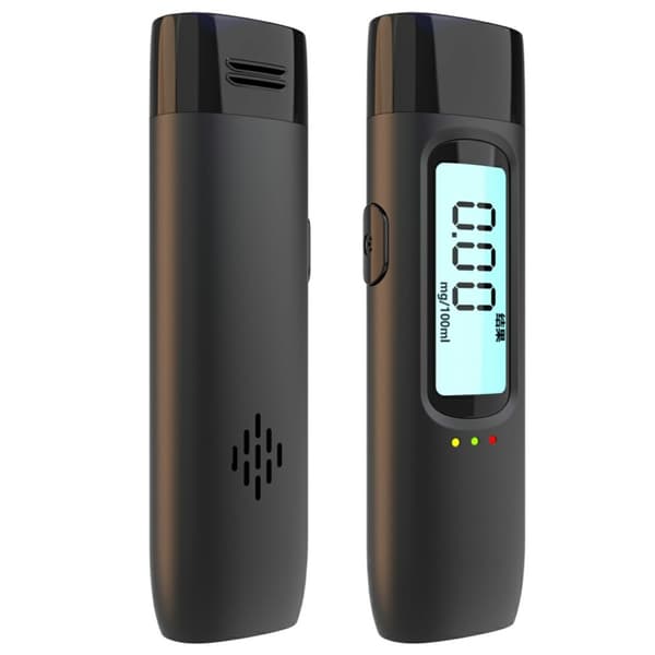 MR993 Alkometer med høy presisjon, digital alkoholtester med LED-skjerm ...