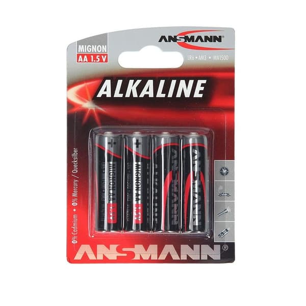 GP Batterier 4 St AA / LR06 - GP 15AE-2U4 / LR6 - Super Alkaline | CDON