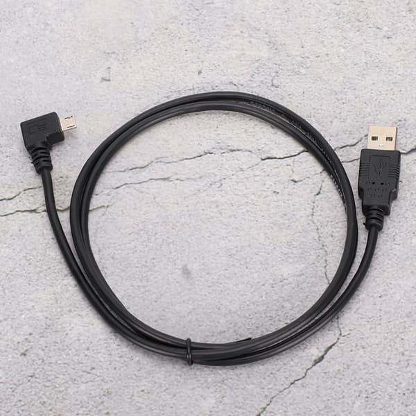 1M Högervinklad Micro USB till USB-kabel - Snabb dataöverföring och ...