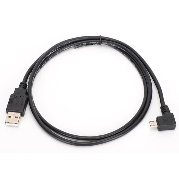 1M Högervinklad Micro USB till USB-kabel - Snabb dataöverföring och ...