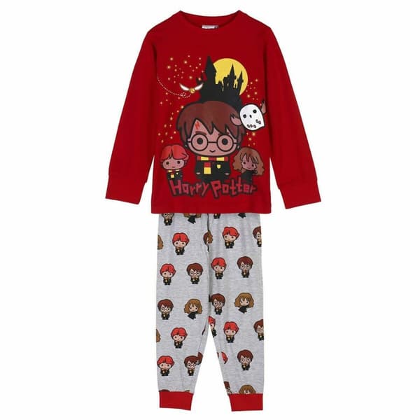 Pyjamas Barn Harry Potter Röd - 5 år | CDON