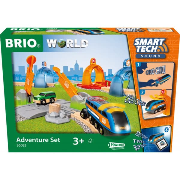 BRIO Smart Tech Sound 36033 Seikkailusetti | CDON