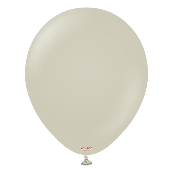 Kalisan Retro Stone latexballonger, grå, 30 cm, 100 st. | CDON