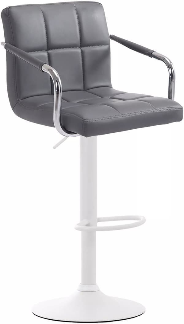 Lucy V2 White Bar Stool | CDON