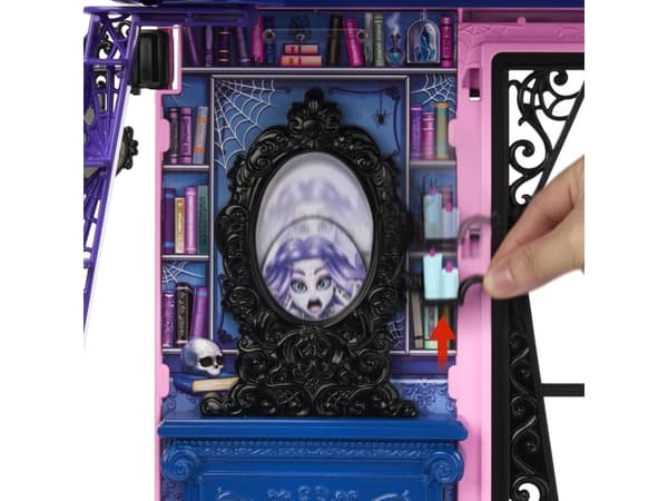 Monster High Buh-tique Hotel dukkehus med skumle overraskelser i hvert ...