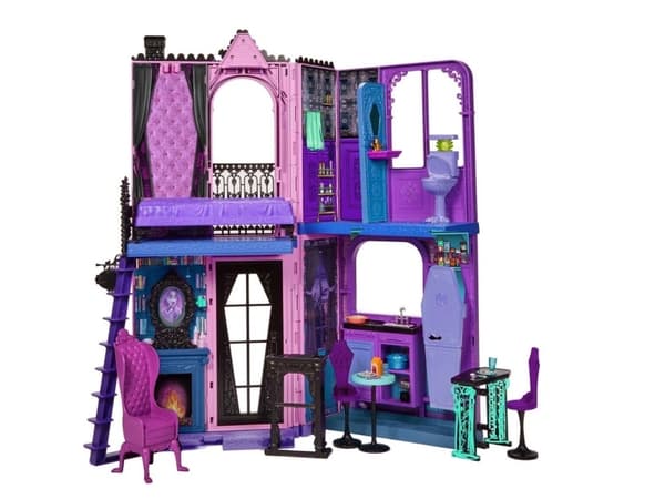 Monster High Buh-tique Hotel dukkehus med skumle overraskelser i hvert ...