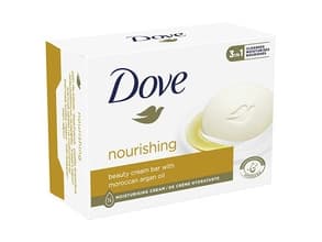 Dove Nourishing Soap Bar 3in1 Moroccan Argan Oil 90g Cdon