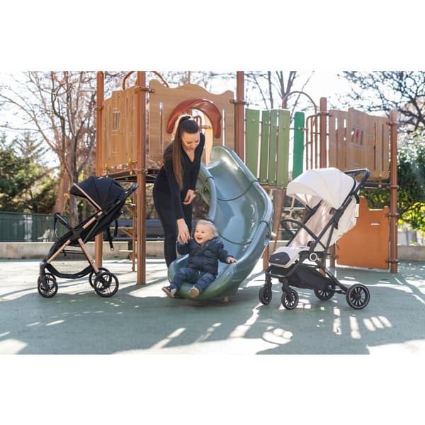 Bebelissimo - Barnvagn Kanapp Ultra Kompakt – Lätt – Enhandspackning ...