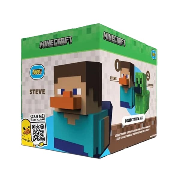 Minecraft TUBBZ Steve Rubber Duck | CDON