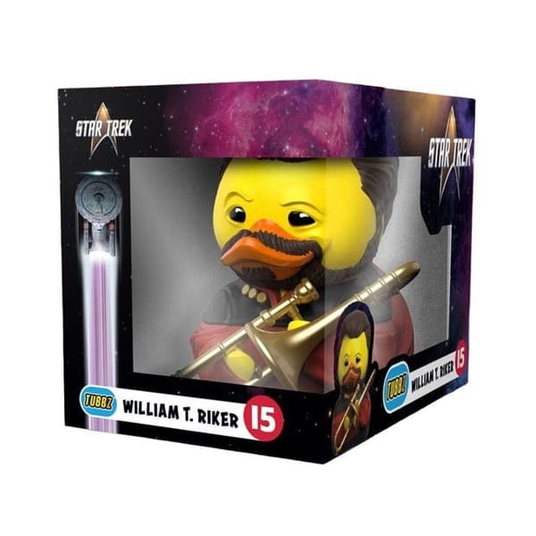 Figur - TUBBZ - Badankanin - William T. Riker - 9cm - Flerfärgad | CDON