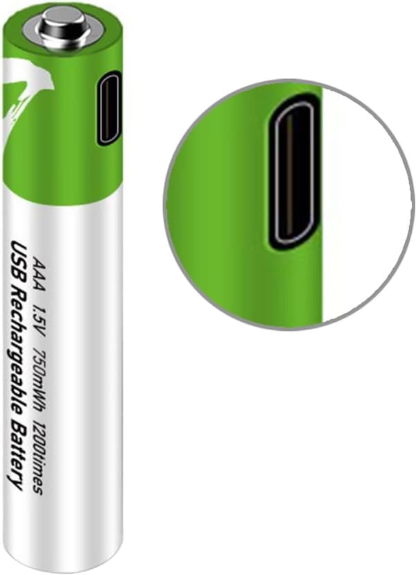 NÖRDIC USB-C Rechargeable batteries 4-pack AA | CDON