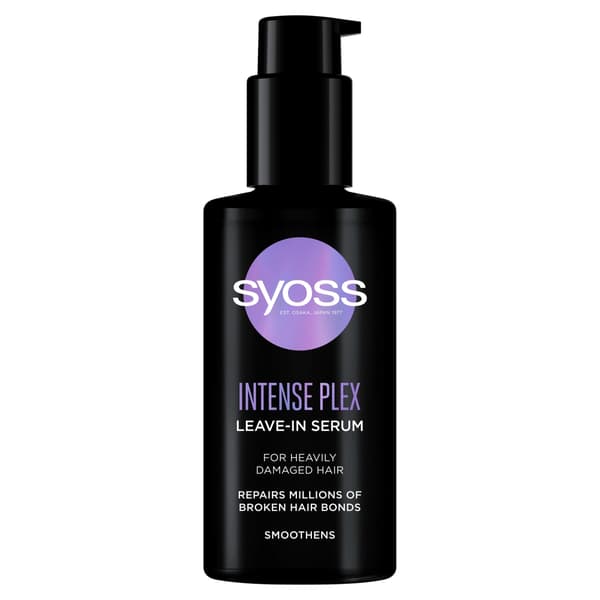 Syoss Intense Plex Serum, Leave-In Behandling til Meget Skadet Hår, 100 ...