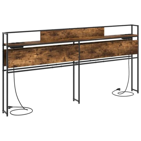 Sängram - möbel och sängbotten och madrass Vidaxl Förvaringshuvudgavel ...