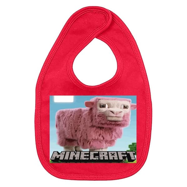 Vauvan Ruokalappu A Minecraft Movie | Röd | One-size | CDON