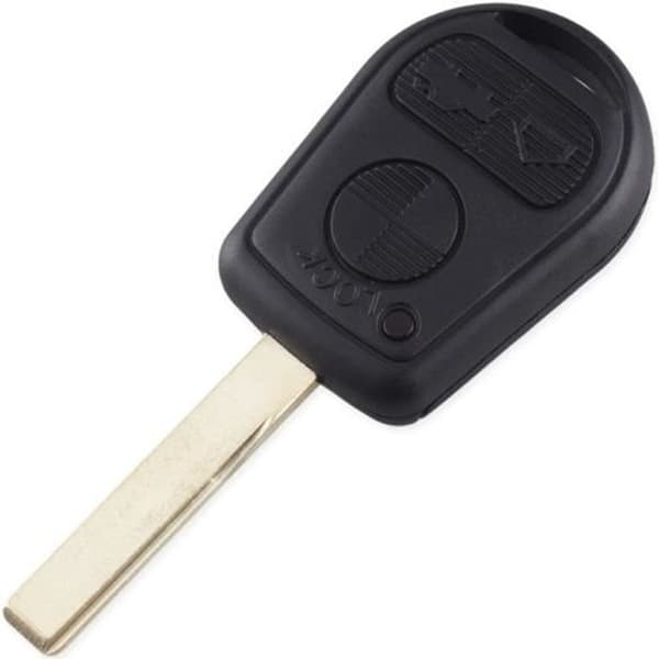 Coque Nyckel för BMW E31 E32 E34 E36 E38 E39 E46 Z3 Z4 X5 X3 - 3 Knappar - Plip fjärrkontroll ...