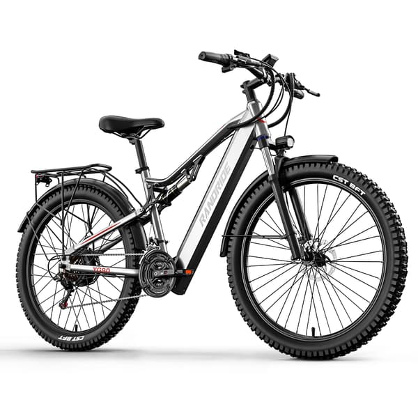 RANDRIDE YG90 elcykel för vuxna 1000W motorcykel 48V17AH batteri 27,5 ...