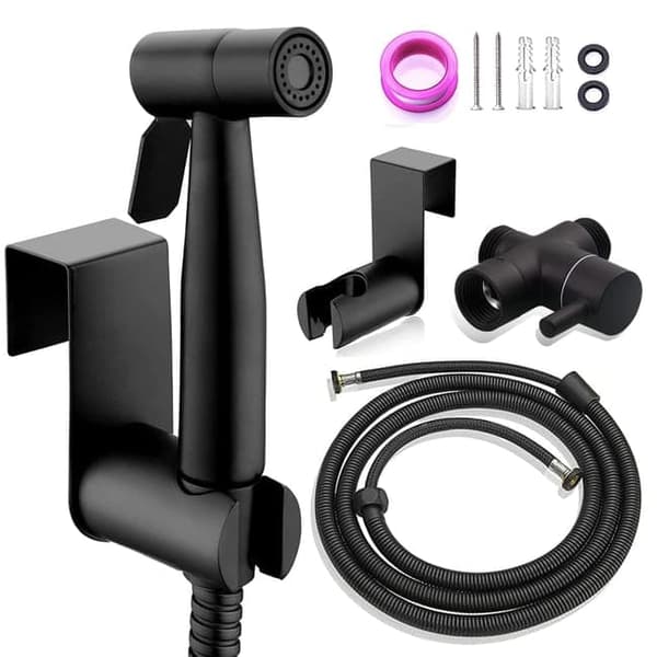 OBOSOE Toalett Bidé Spruta i Rostfritt Stål – Handhållen Dusch med 1,5 ...