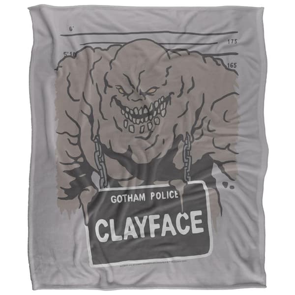Batman Line Up Clayface Blanket | CDON