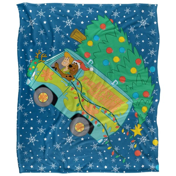 Scooby Doo Christmas Tree Blanket | CDON