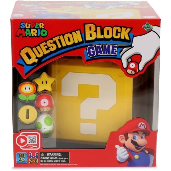 Super Mario Question Block Game - Super Mario - EPOCH-SPEL | CDON