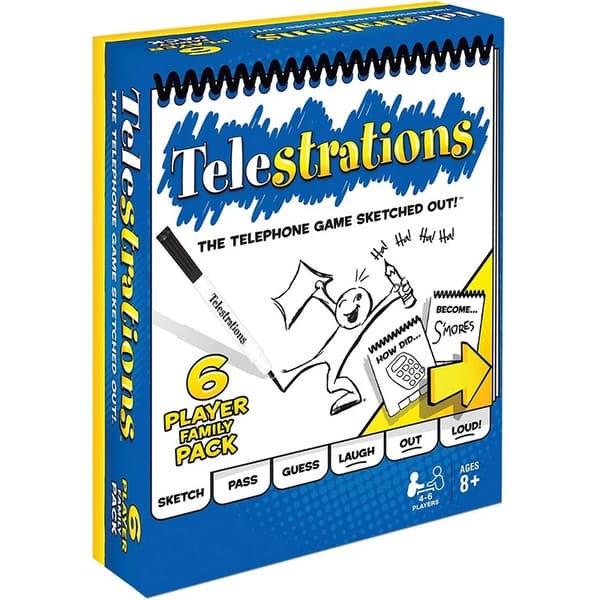 Telestrations Brädspel: Underbart spel för alla åldrar - Engagerande ...