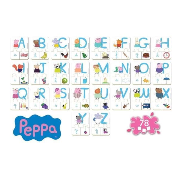 PEPPA PIG Abc - Utbildningsspel | CDON