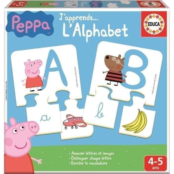 PEPPA PIG Abc - Utbildningsspel | CDON