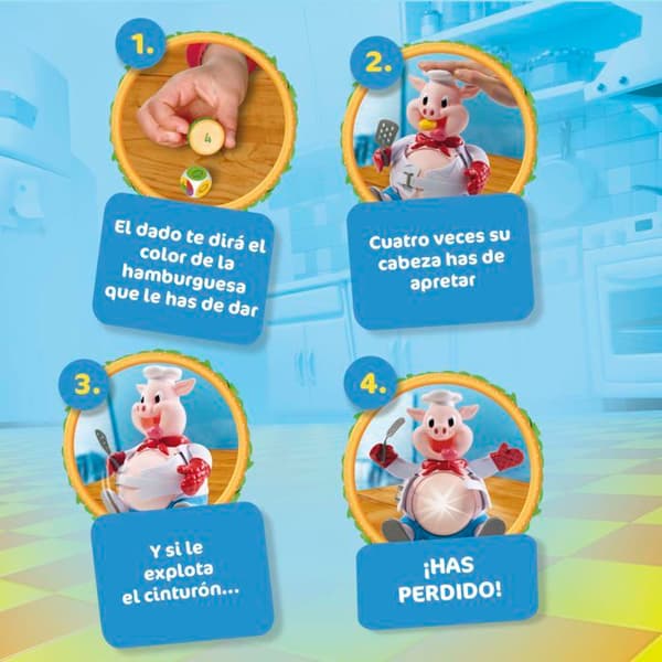 Interaktivt sällskapsspel - Bizak - Anton Zampón - Finmotorik - 4 år ...