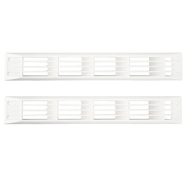 Vit Ventilation Rektangel Grillskydd för husvagn RV Marine Boat | CDON