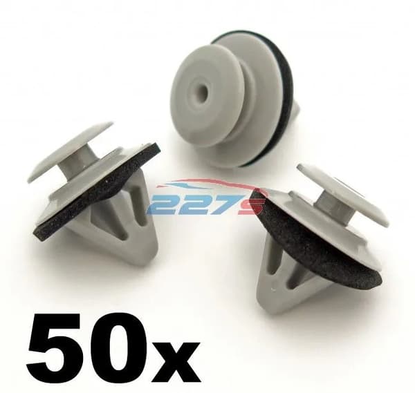 50x Side Skirt, Sill Cover & Door Moulding Trim Clips for Mazda 6 ...