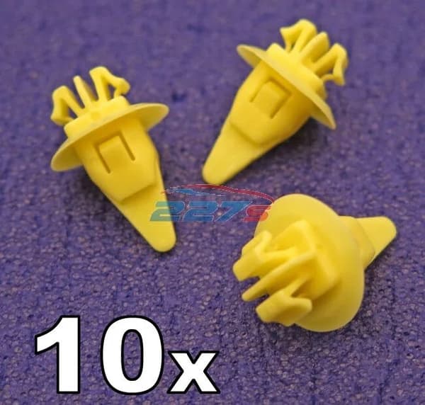 10x Toyota Exterior Side Moulding Clips for Hilux, 4Runner, Tundra ...