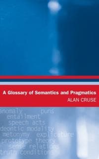 A Glossary of Semantics and Pragmatics | CDON