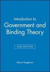 Introduction to Government and Binding Theory | CDON