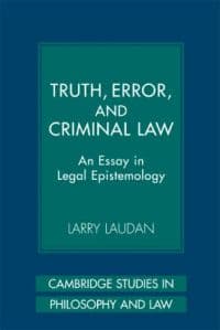 Truth, Error, and Criminal Law | CDON