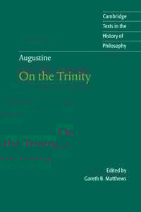 Augustine: On the Trinity Books 8-15 | CDON
