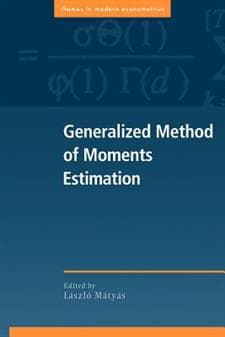 Generalized Method of Moments Estimation | CDON