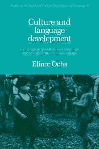 Culture and Language Development | CDON