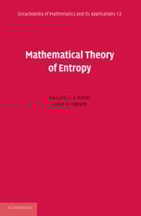 Mathematical Theory of Entropy | CDON