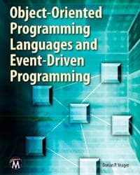 Object-Oriented Programming Languages and Event-Driven Programming ... Object-Oriented Programming Languages and Event-Driven Programming ...