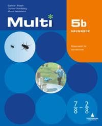 Multi 5b, 2. utgåve; grunnbok | CDON