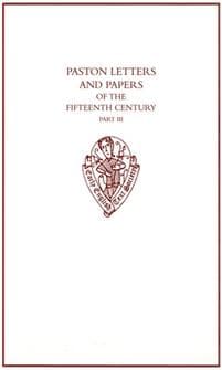 Paston Letters and Papers of the Fifteenth Century | CDON