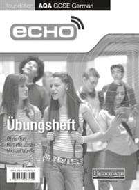 Echo AQA GCSE German Foundation Workbook 8 Pack | CDON