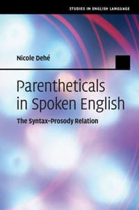 Parentheticals in Spoken English | CDON