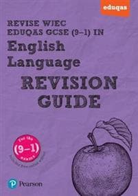 Pearson REVISE WJEC Eduqas GCSE English Language Revision Guide: incl ...