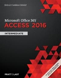 Shelly Cashman Series® Microsoft® Office 365 And Access 2016 Mary Last