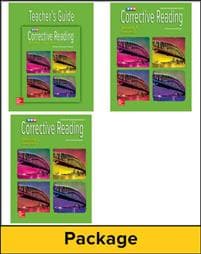 Corrective Reading Decoding Level C, Teacher Materials Package | CDON
