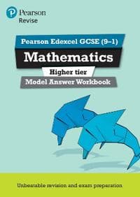 Pearson REVISE Edexcel GCSE Mathematics Higher Model Answer Workbook - for 2025, 2026 exams | CDON
